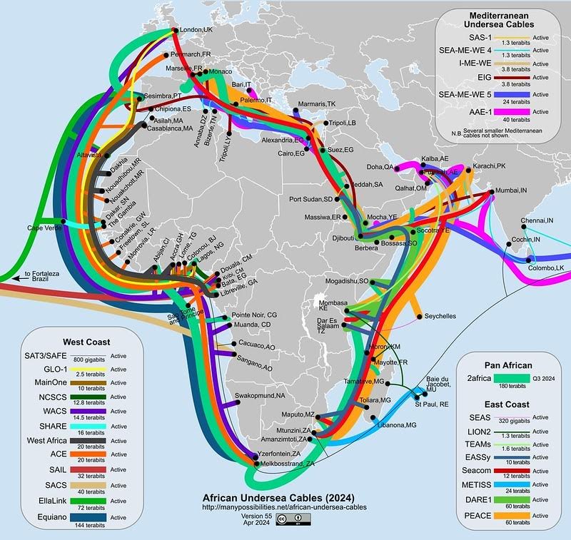 The story behind submarine cables and the East African internet