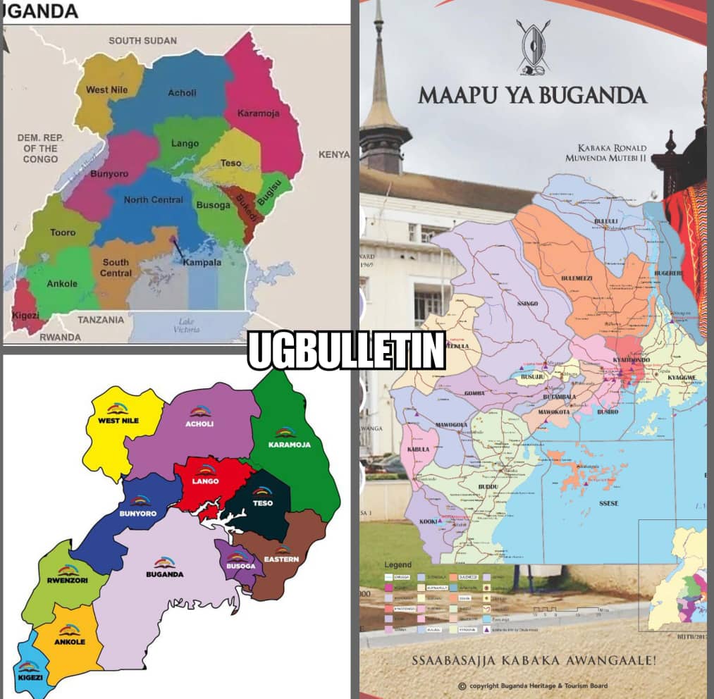 Mengo raises concern over map excluding Buganda as region