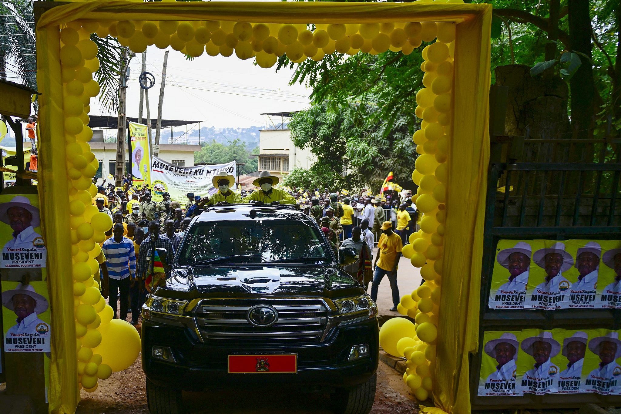 PICTORIAL: Museveni picks NRM nomination forms
