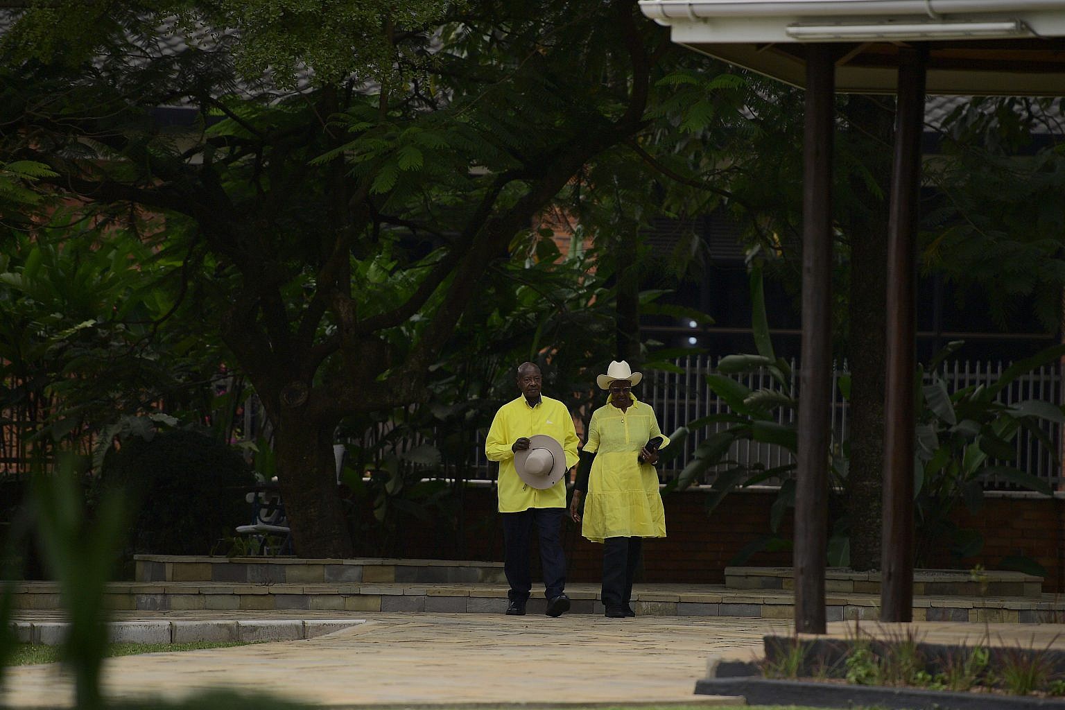 PICTORIAL: Museveni picks NRM nomination forms