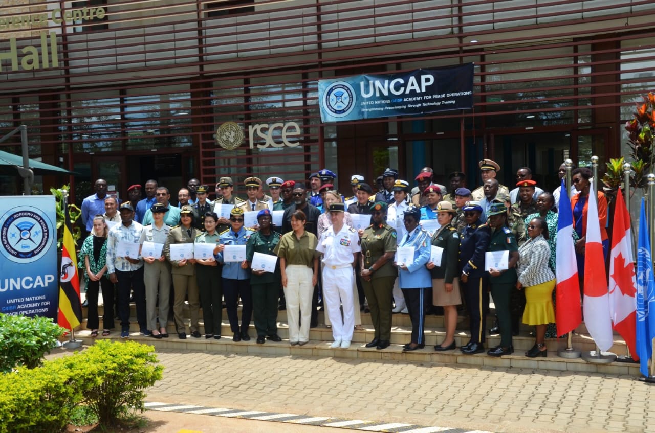 Ugandan women among 33 female peacekeepers trained in advanced drone ...