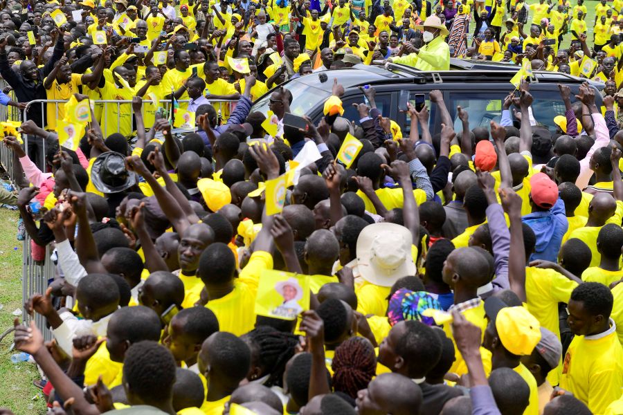 Museveni combs Apac for votes - UG Bulletin