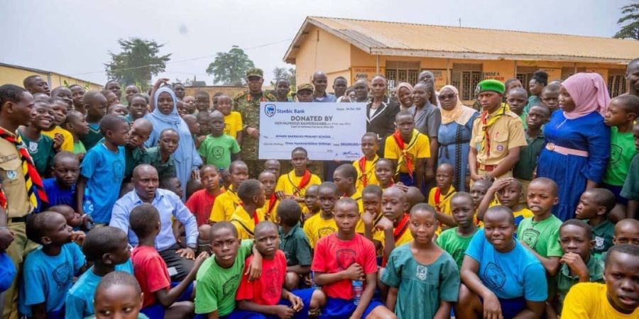CDF Gen Muhoozi contributes Shs 300m to upgrade Bombo Barracks Primary ...