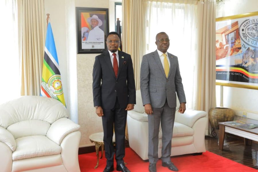 New Kenyan High Commissioner Ababu Mwambu presents credentials to ...